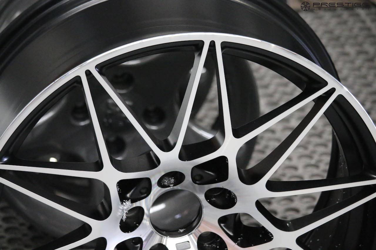 BMW F82 M4 666M smoked finish, wheels get refurbished at Prestige Wheel ...